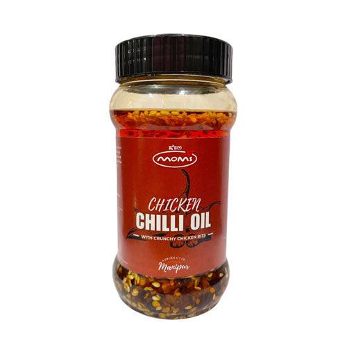 Mom's Chicken Chilli Oil with Crunchy Chicken Bits (100% Halal) - 200 ...