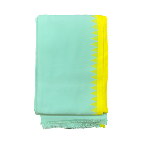 Oneply Manipuri Fanek (Sky Blue) – Handwoven Traditional Wrap Skirt ...